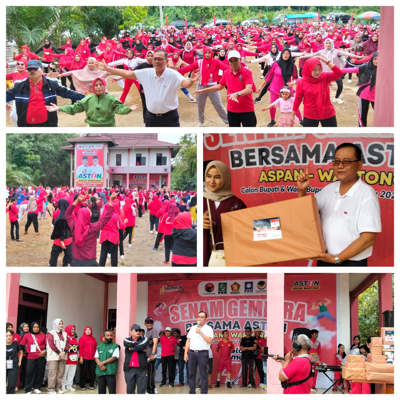 Ratusan Emak – emak, Ramaikan Senam Gembira Aston Penuh Doorprize ... Ratusan Emak – emak, Ramaikan Senam Gembira Aston Penuh Doorprize ...